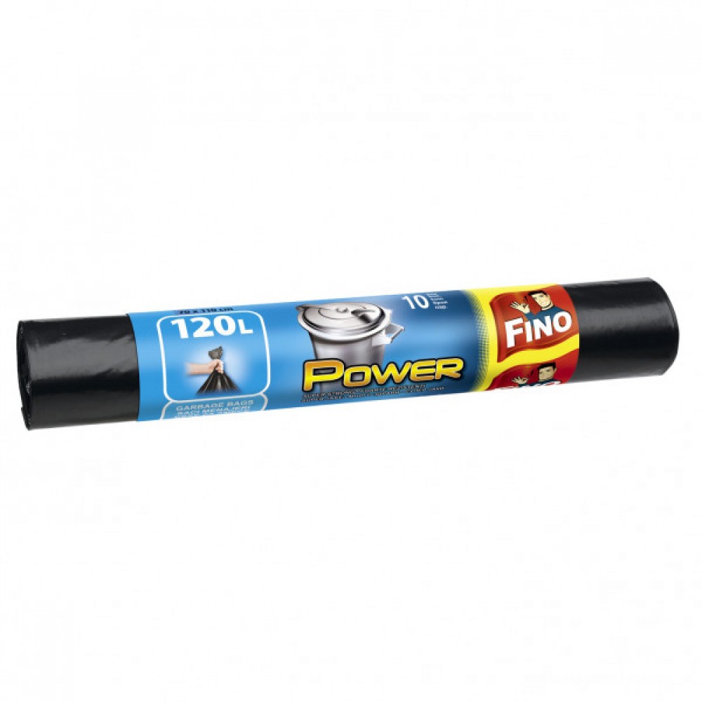 FINO GARBAGE BAGS POWER LD 120L 10PCS